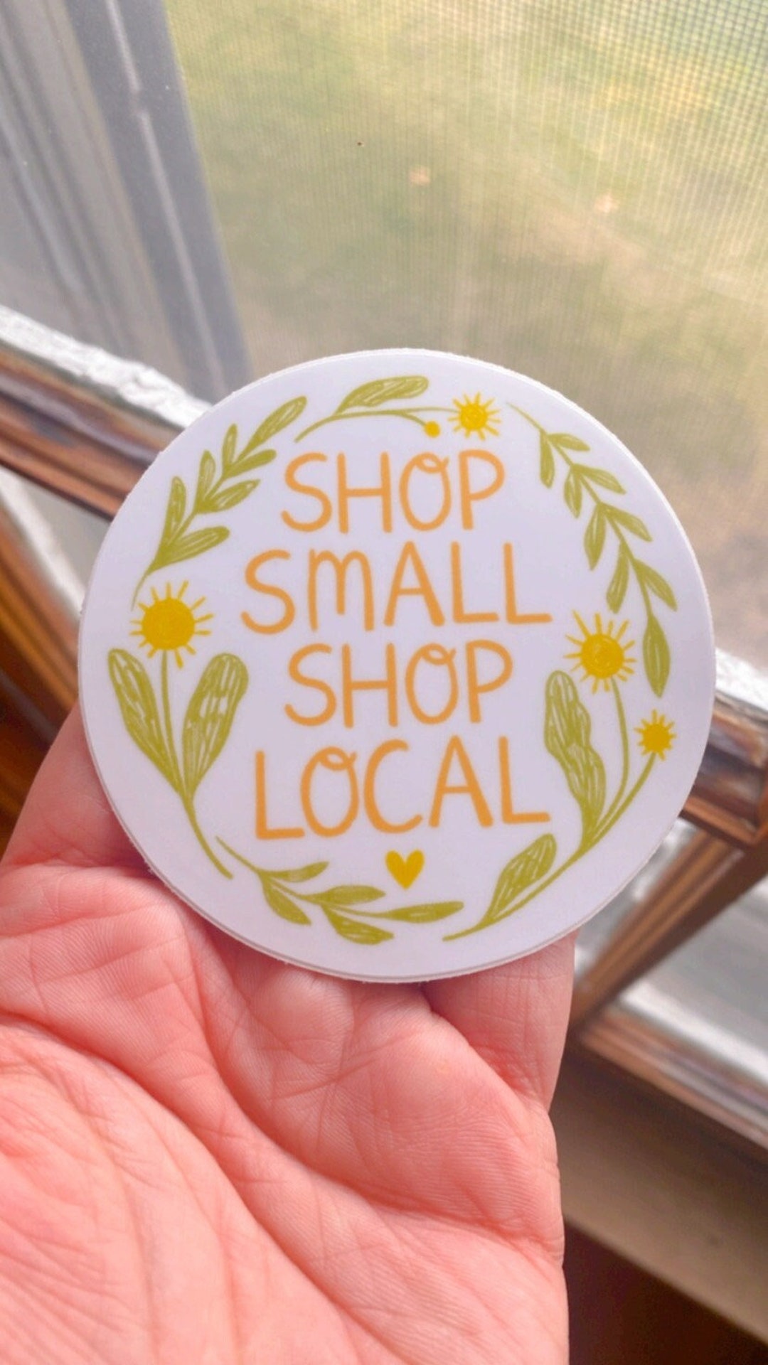 Support Small, Support Local Sticker - Etsy