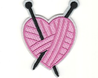 Knitting patch | Etsy