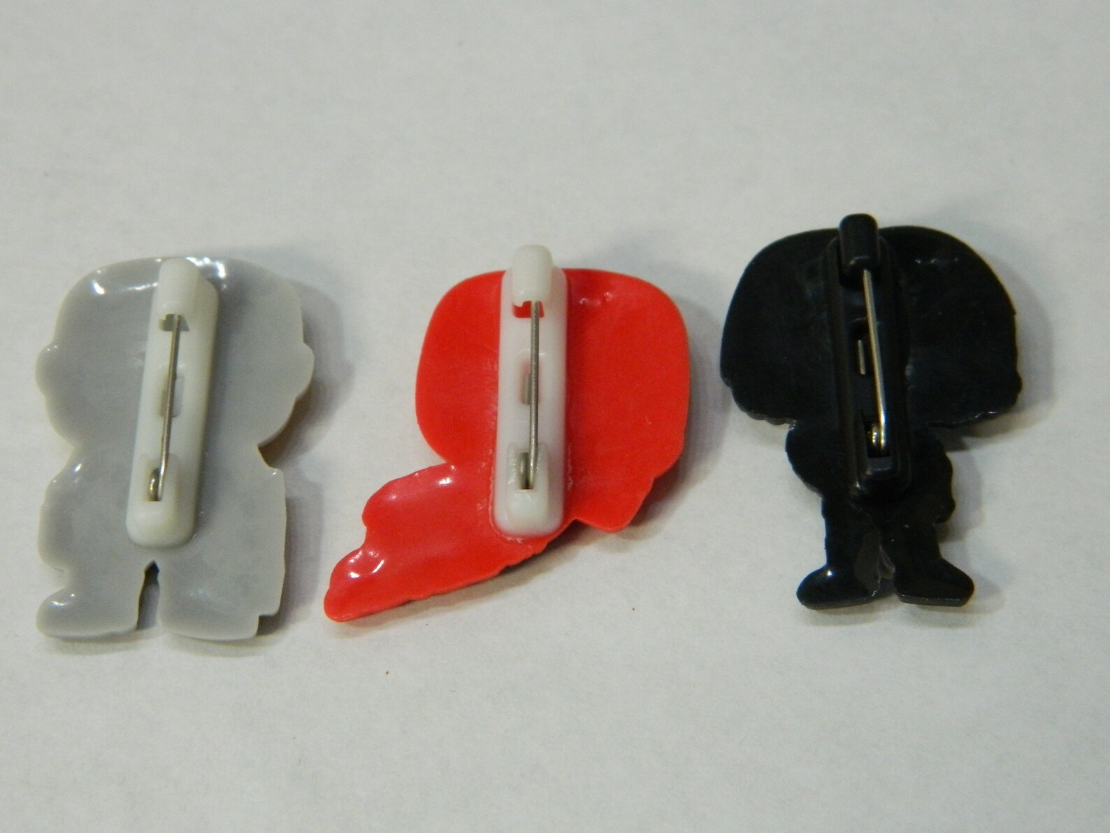 Trio Set PVC Plastic Lapel Pins Iconic Deadpool Cable & | Etsy