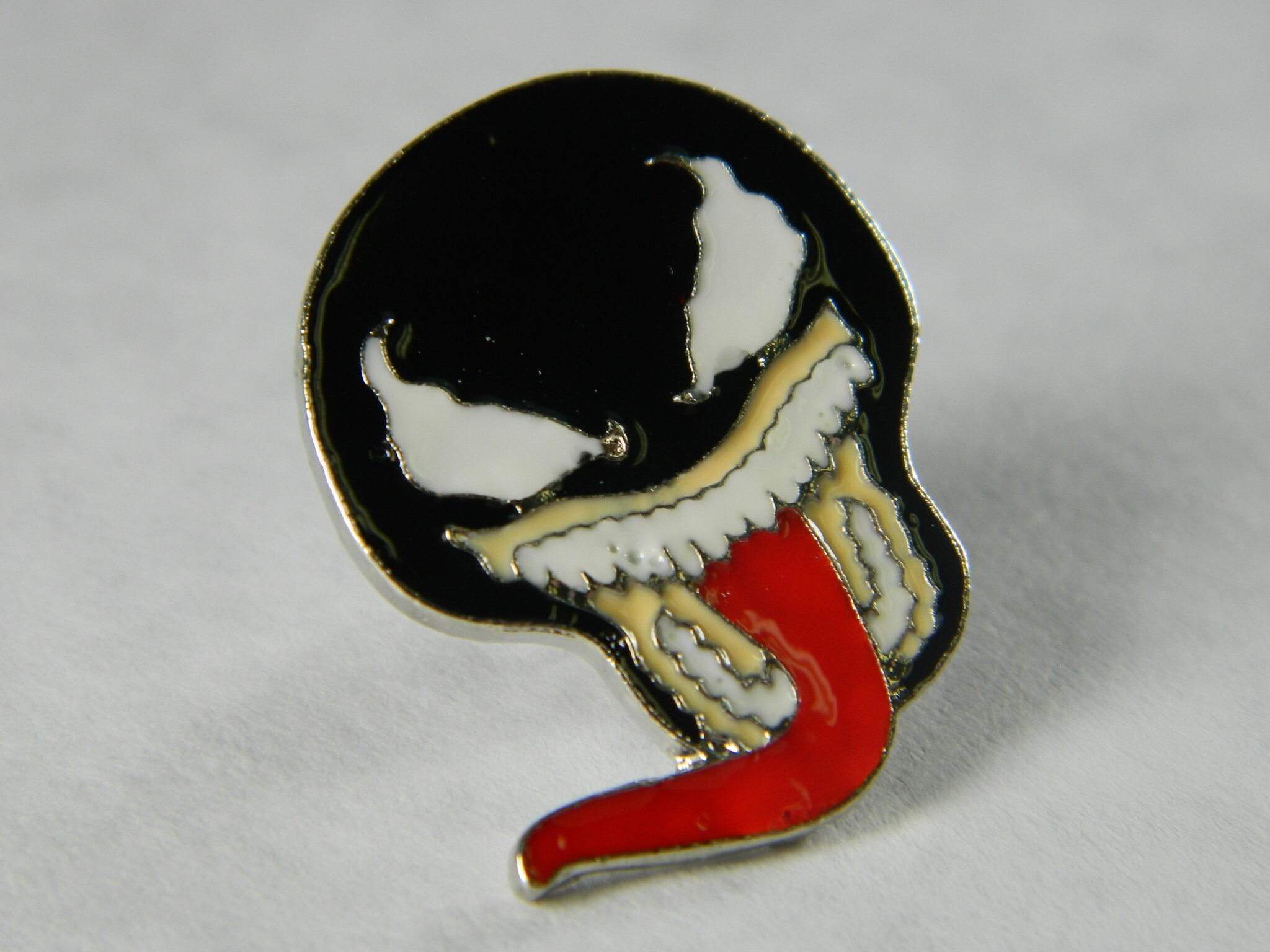 Cool Black Venom Eddie Brock Decorative Lapel Pin Sleek We - Etsy