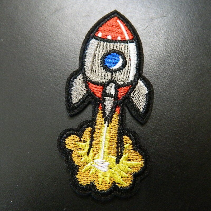 Spaceship Patch - Etsy