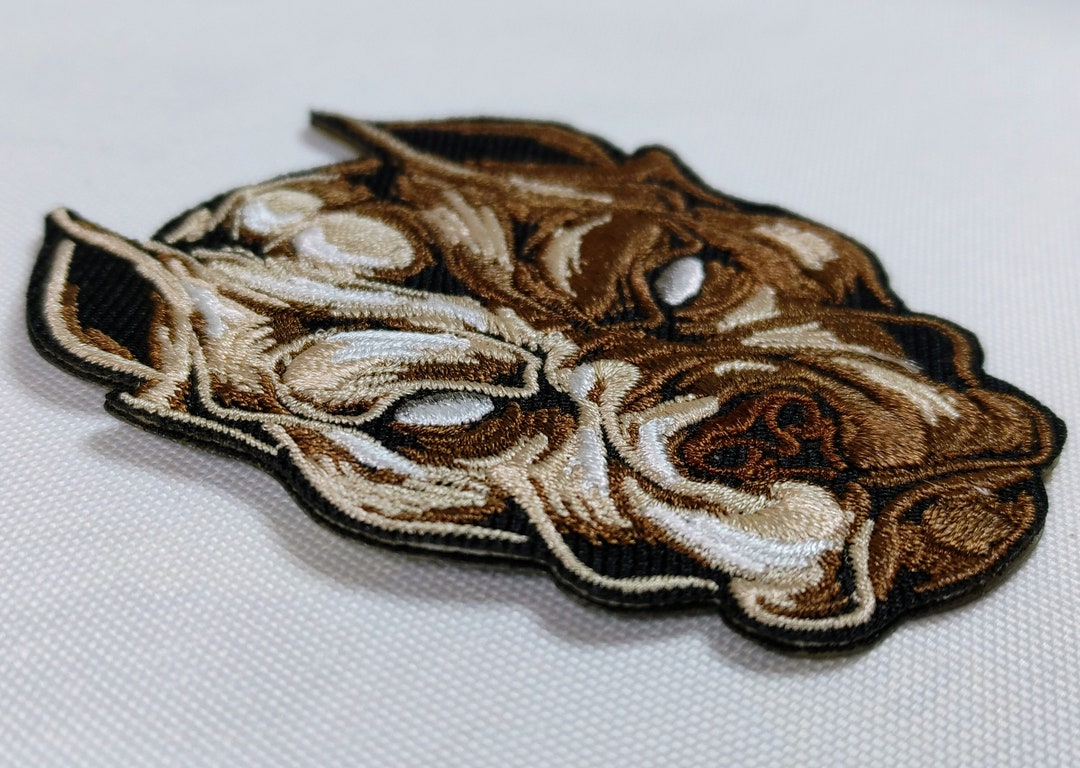 Medium Cane Corso Embroidery Patch Iron on Italian Mastiff Embroidered ...