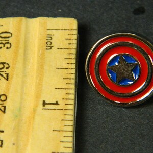 Marvels Captain America Decorative Lapel Pin - Capt. America's Shield ...