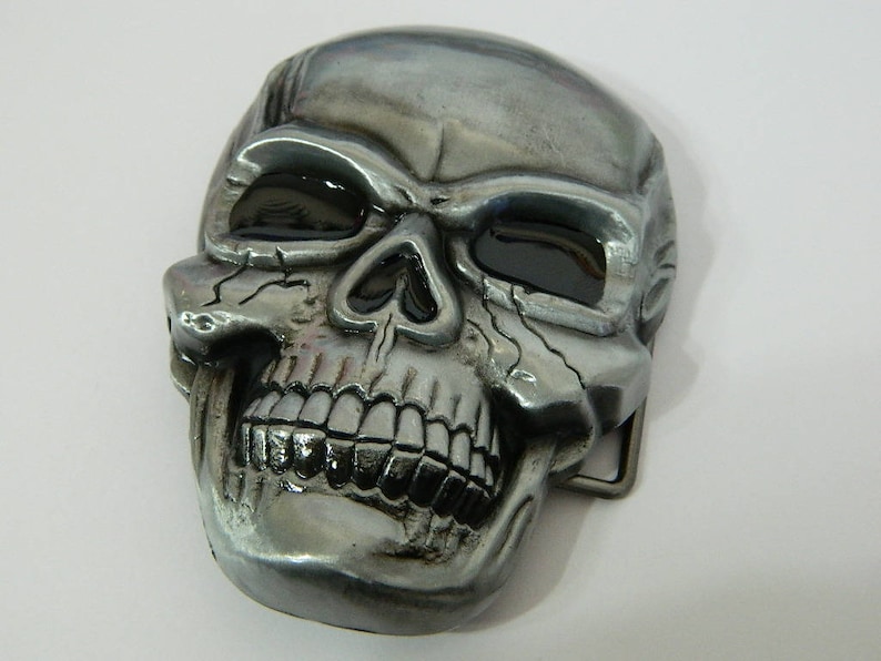 Skull Metal Belt Buckle Mens Specialty Metal Belt Buckles - Etsy