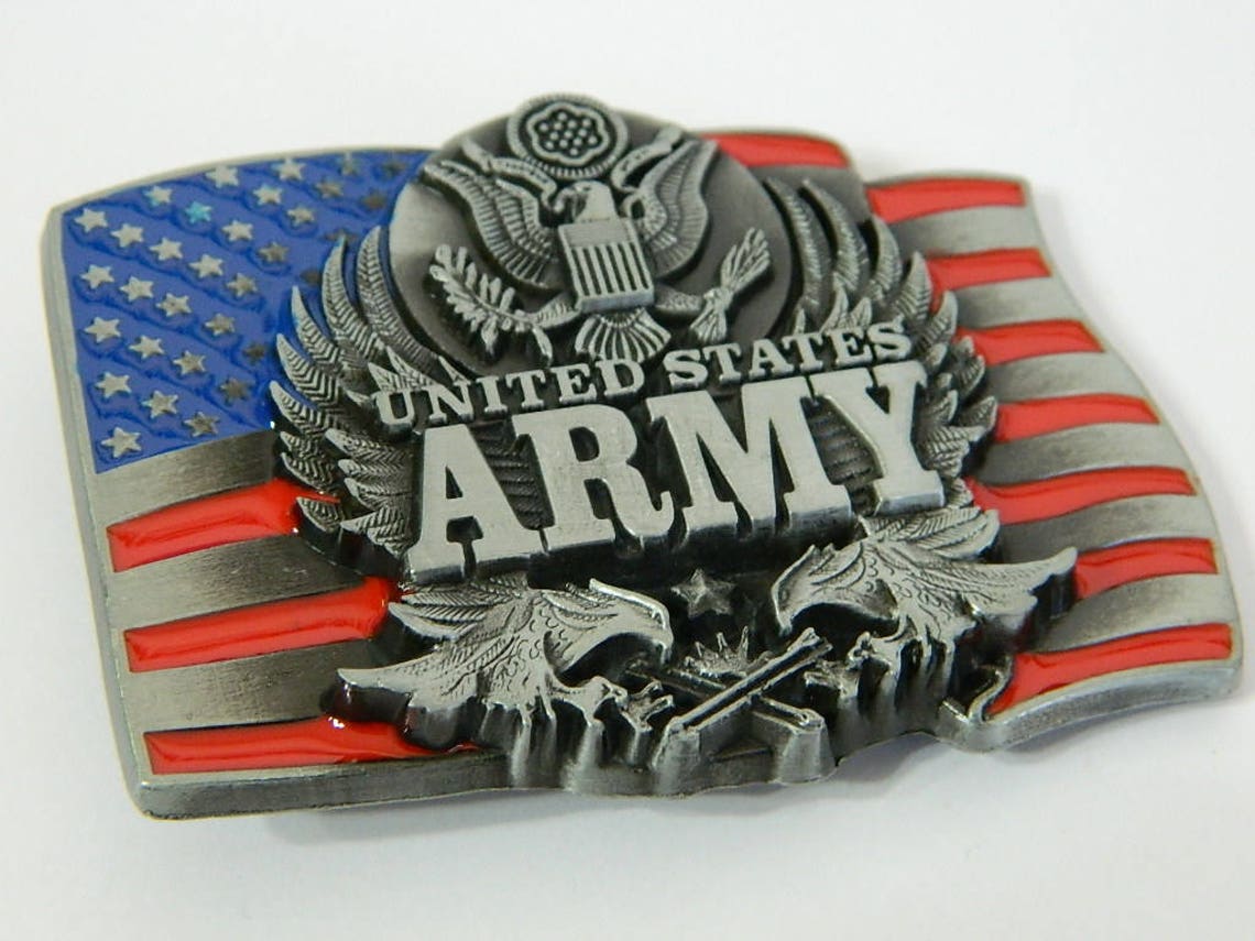 United States Army Metal Belt Buckle Mens Specialty Metal | Etsy