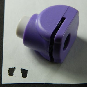Foot Print Hole Puncher - Decorative Scrap-book Hole Puncher - Custom ...
