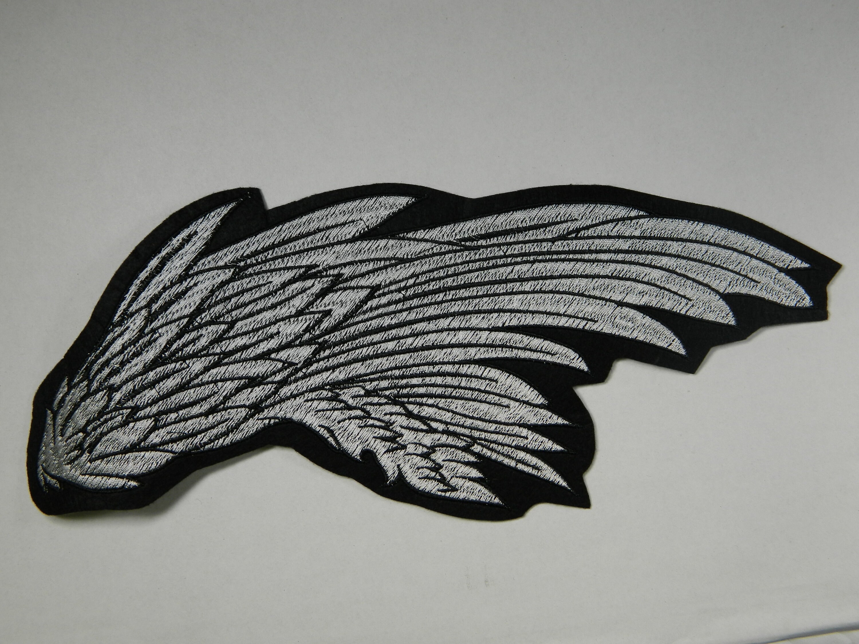 Huge Set Silver Cloth Angel Wings Embroidery Patch Spiritual | Etsy