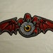 Large Cyclops Monster Iron-on Embroidered Patch - Big Flying Eye ...