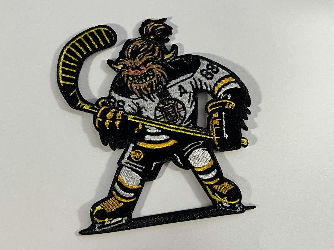 4" Satirical David "pasta" Pastrnak Bruins Iron-on Embroidery Patch ...