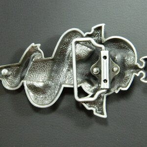 Serpent Coiled Around A Sword Metal Belt Buckle - Sword and the Snake ...