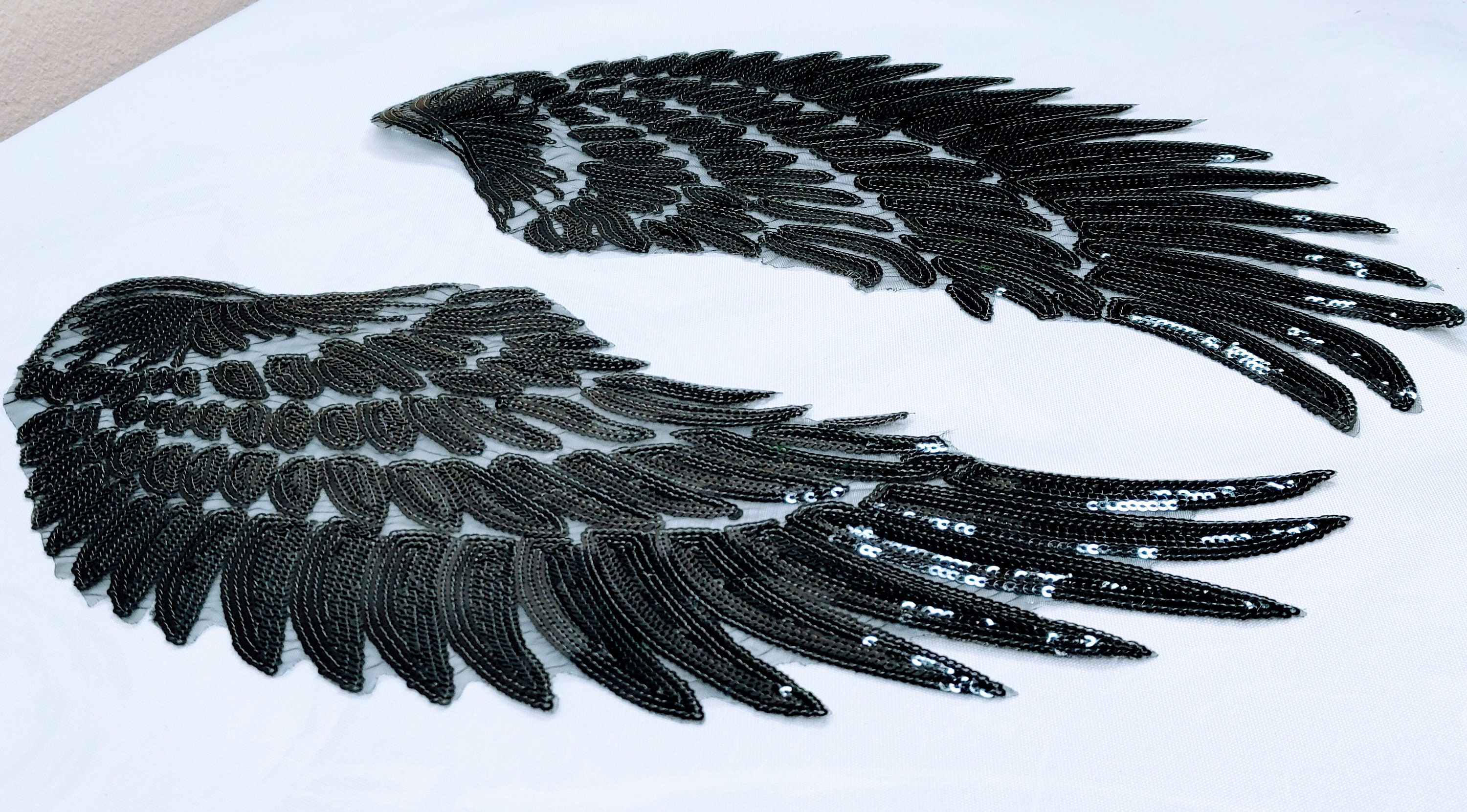 Black Feather Wings Drawing