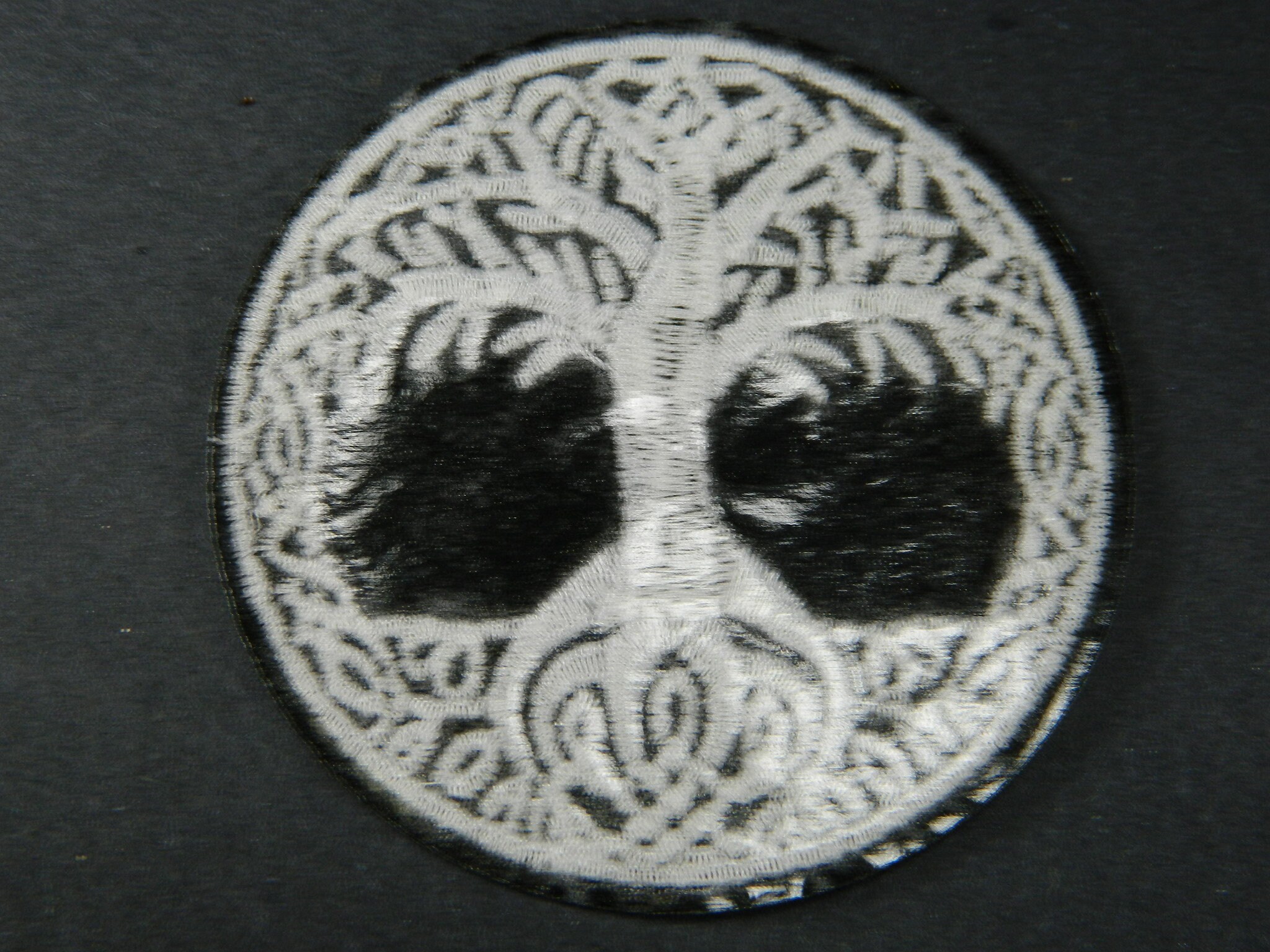 Rounded Tree of Life Embroidery Patch Clothing Iron-on - Etsy