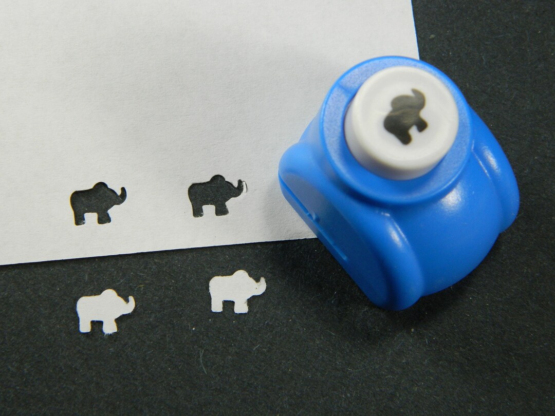 Elephant Hole Puncher - Decorative Scrap-book Hole Puncher - Custom ...