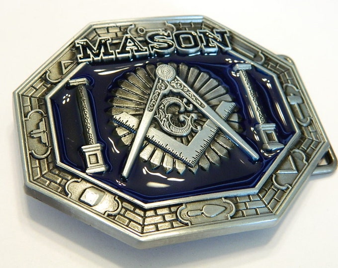 Freemasons Masonic Metal Belt Buckle - Guys Specialty Metal Belt ...