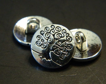 Buttons Tree of Life - Etsy