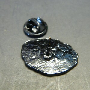 Small Braininess Brain Lapel Pin Black and Blue Brains - Etsy