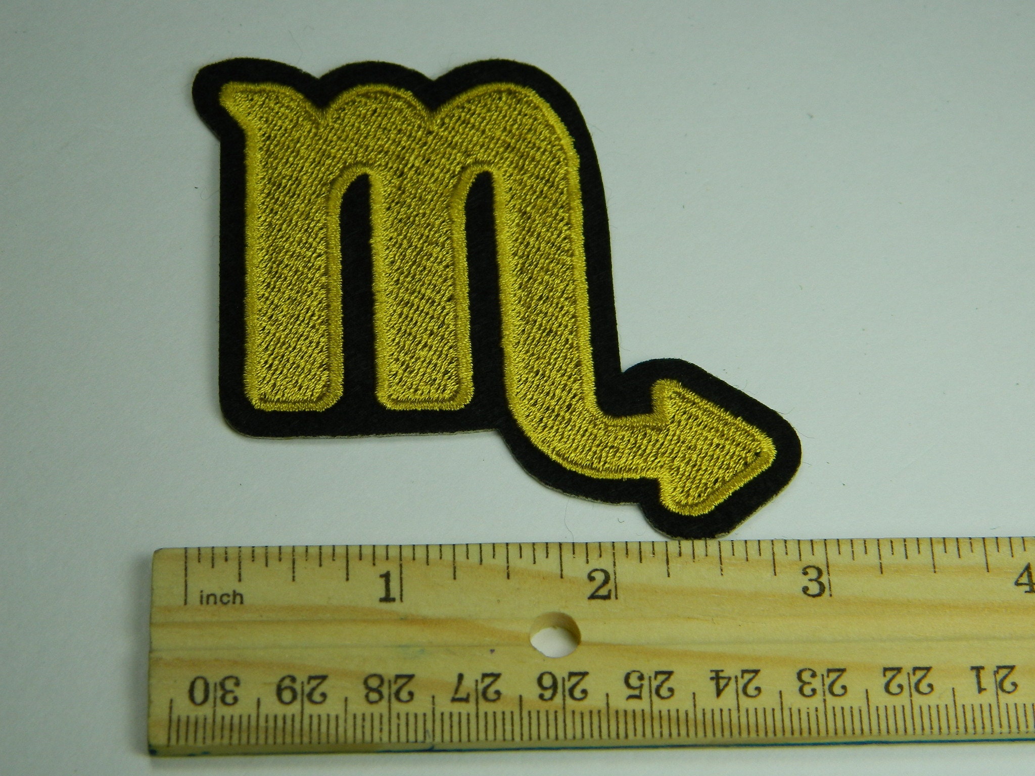 Small Scorpio Zodiac Sign Embroidery Patch Scorpio - Etsy