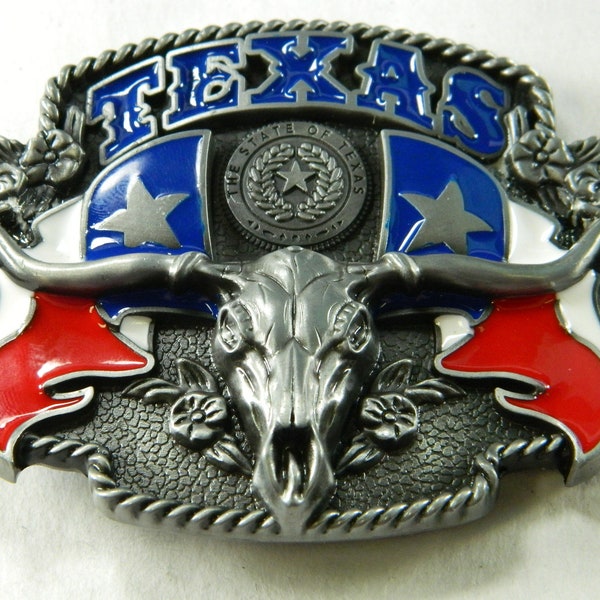 Texas Flag Cow Skull - Etsy