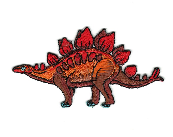 Stegosaurus Patch, Any Color Combo Custom Made - Etsy