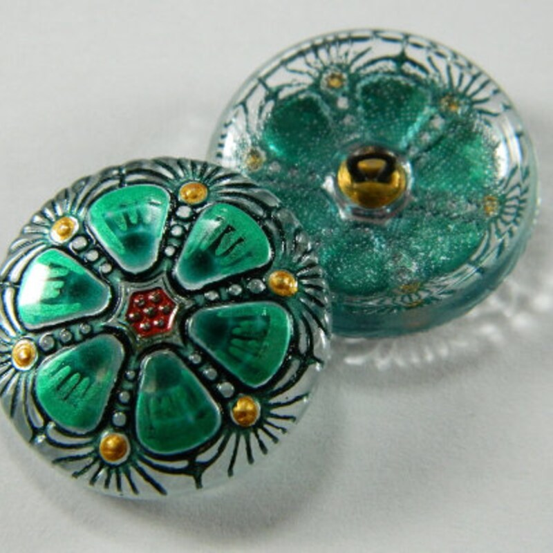 Sea Glass Buttons - Etsy