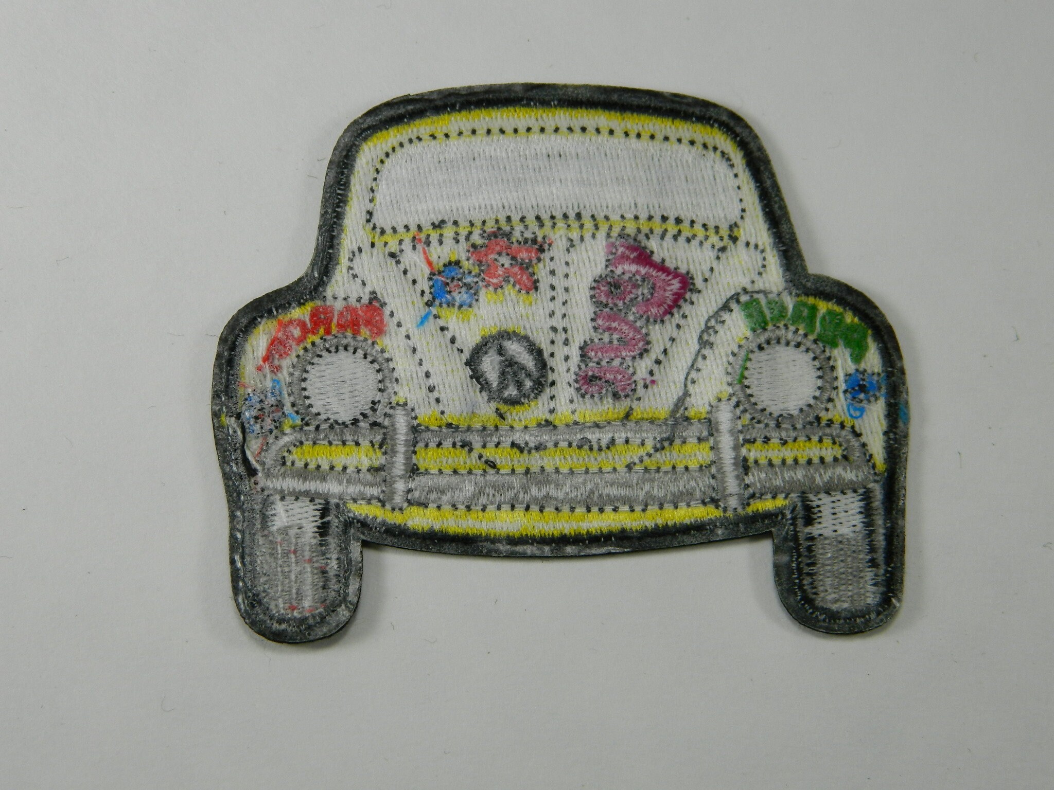 Unique Psychedelic Car Iron On/ Sew on Embroidery Patch - Etsy