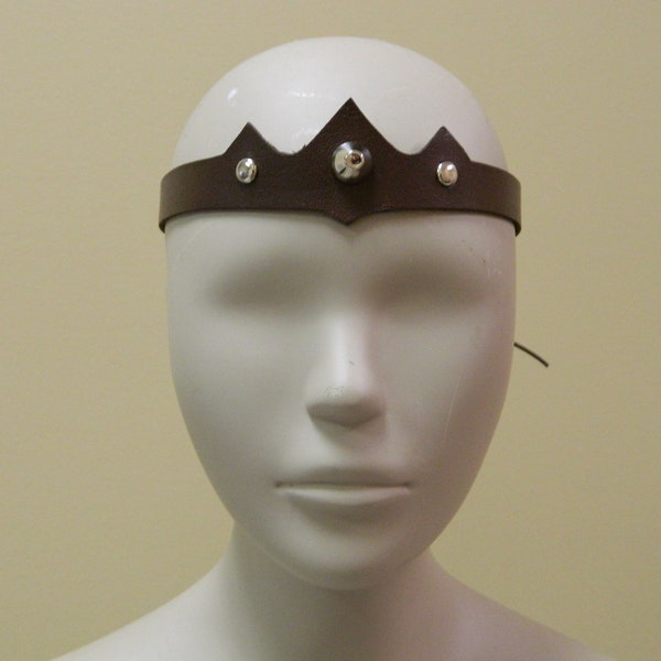 Leather Crown - Etsy