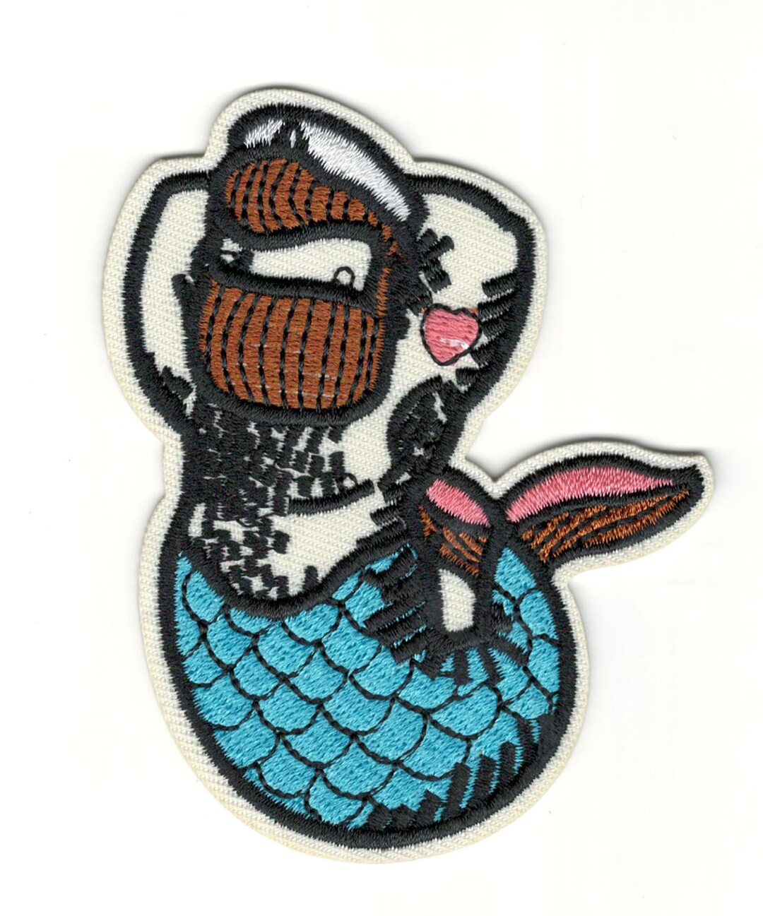 Sexy Hunk Merman Sailor With Beard Embroidered Tactical Patch - Sexy ...