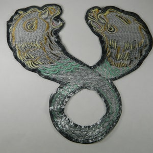 Large Open Chimeras Iron-on Embroidered Patch Chimeras - Etsy