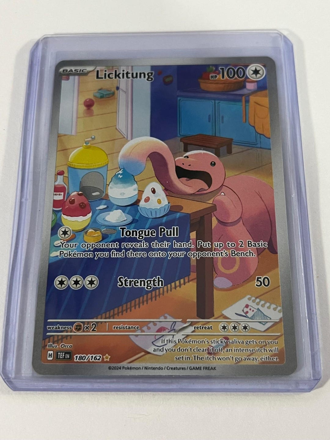 Pokémon Lickitung English TCG Card Full ART Mint/nm Condition - Etsy