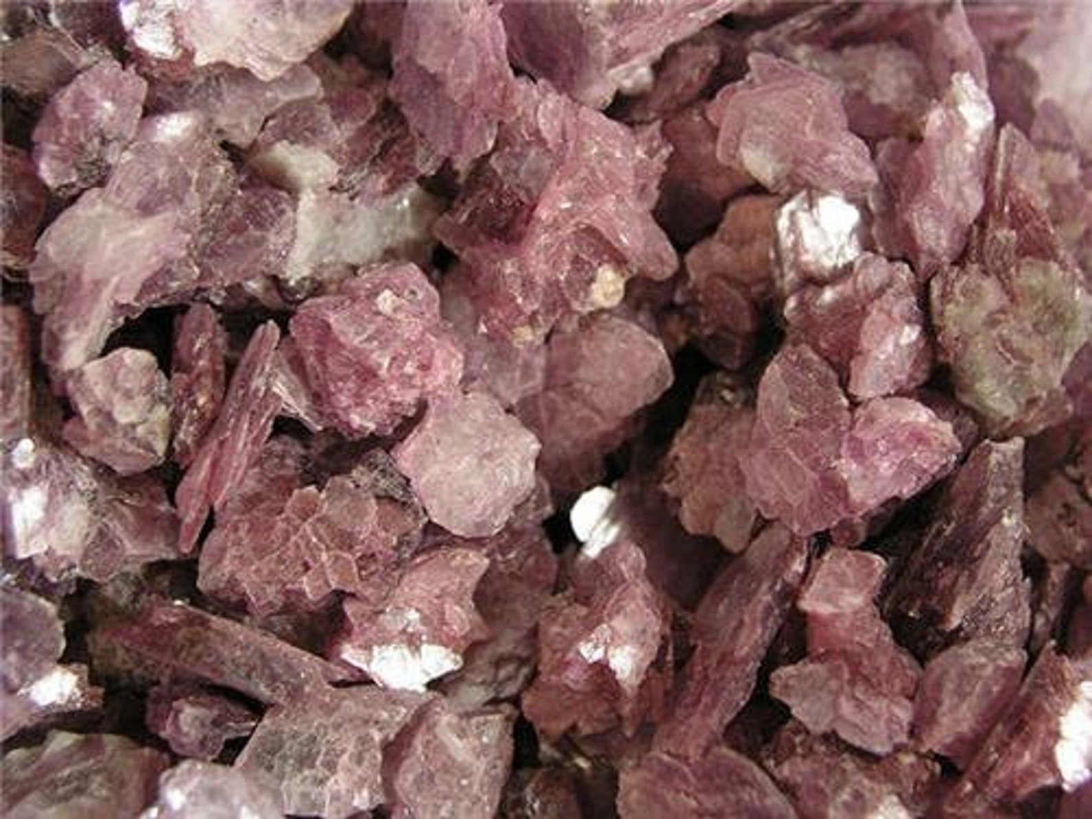 Lepidolite Lithium Mica RARE Pink Lepidolite Ruby Mica 50 Carat Lots - Etsy