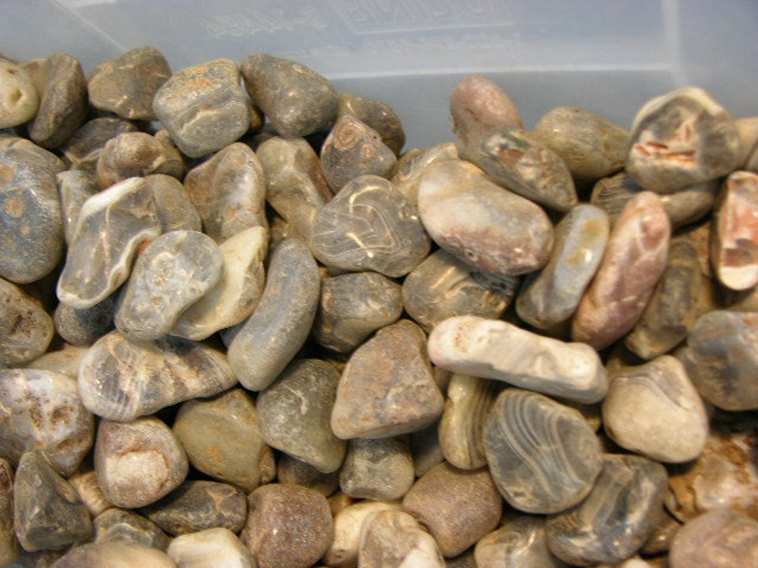 Botswana Agate Mine Rough 1 to 2.25 Inch 4 Pound Lots - Etsy