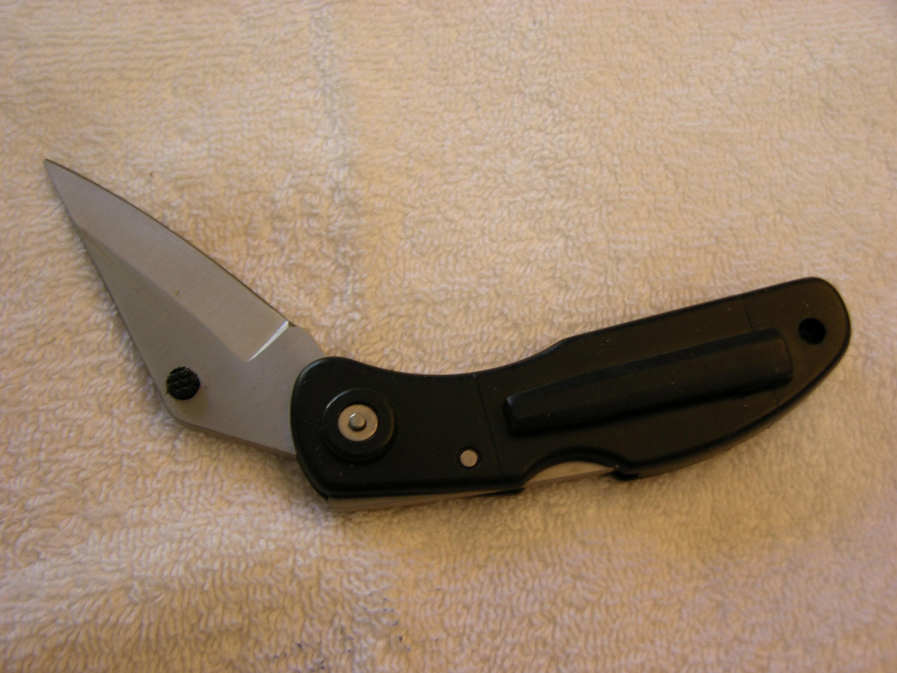 Stainless Steel Pocket Knife 4 Inch Folding Lock Back - Etsy