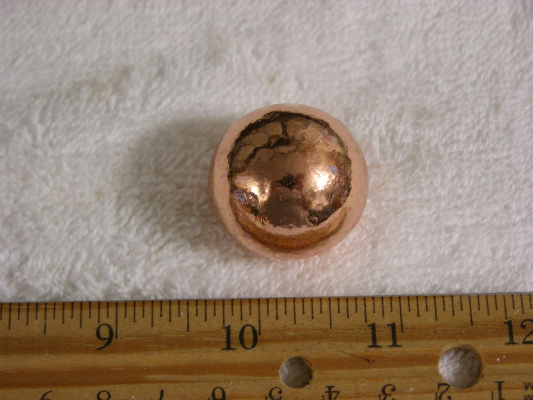 Copper Ball Sphere 1 1/8 Inch Diameter 1 Ball per Lot - Etsy