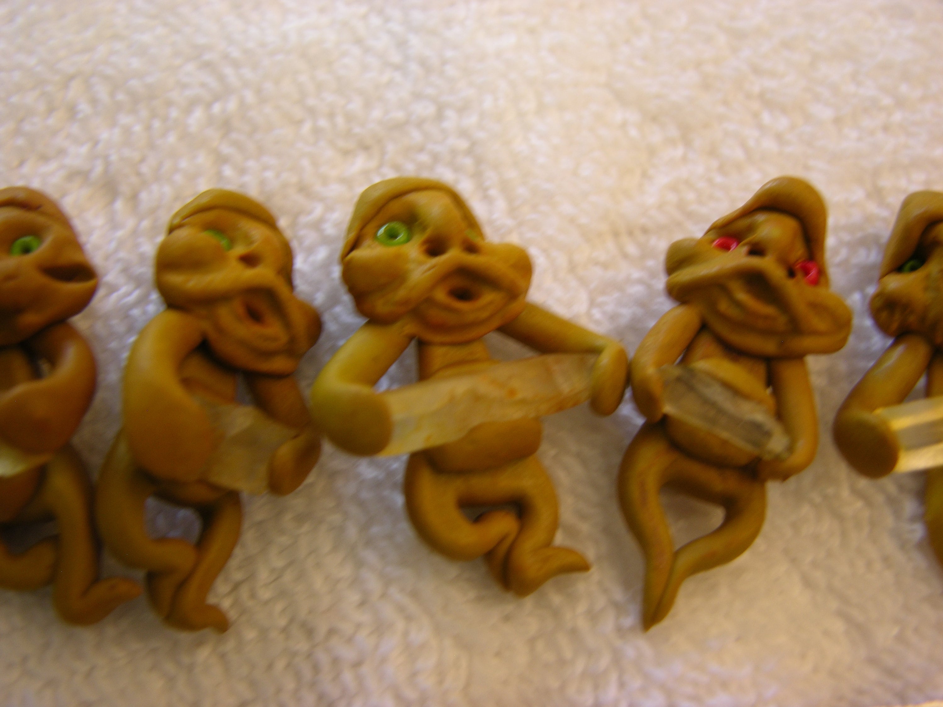 Crystal Troll pendants 2 Trolls per lot holding healing | Etsy