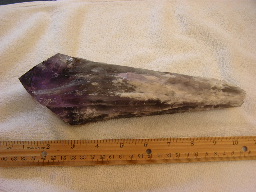 Dragon's Tooth Amethyst Crystal GIANT 9.75x3 Inch 2.5 Pounds Dt1 - Etsy