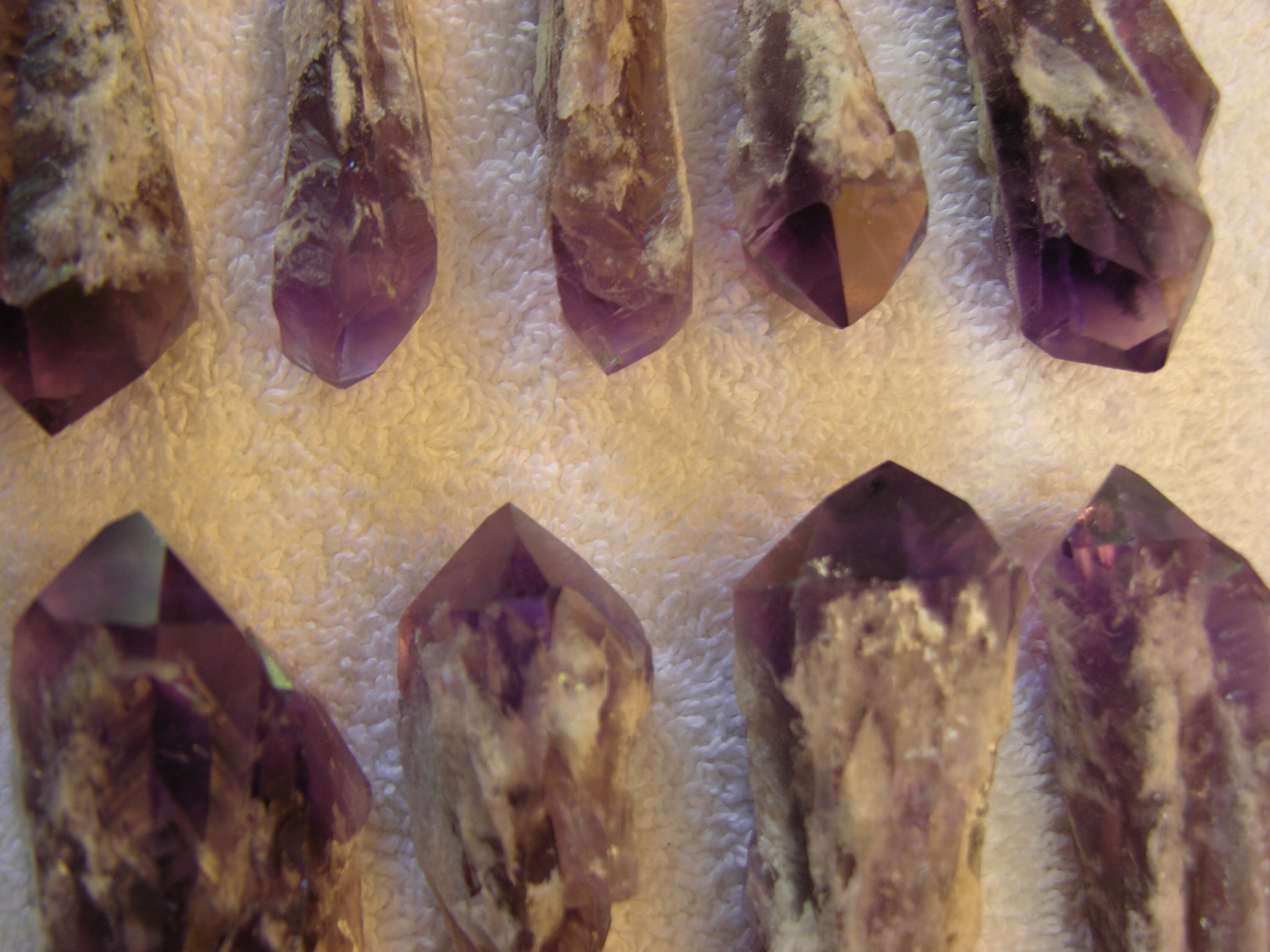 Dragon's Tooth Amethyst Crystals 5 per Lot 2-3 Inch - Etsy Australia