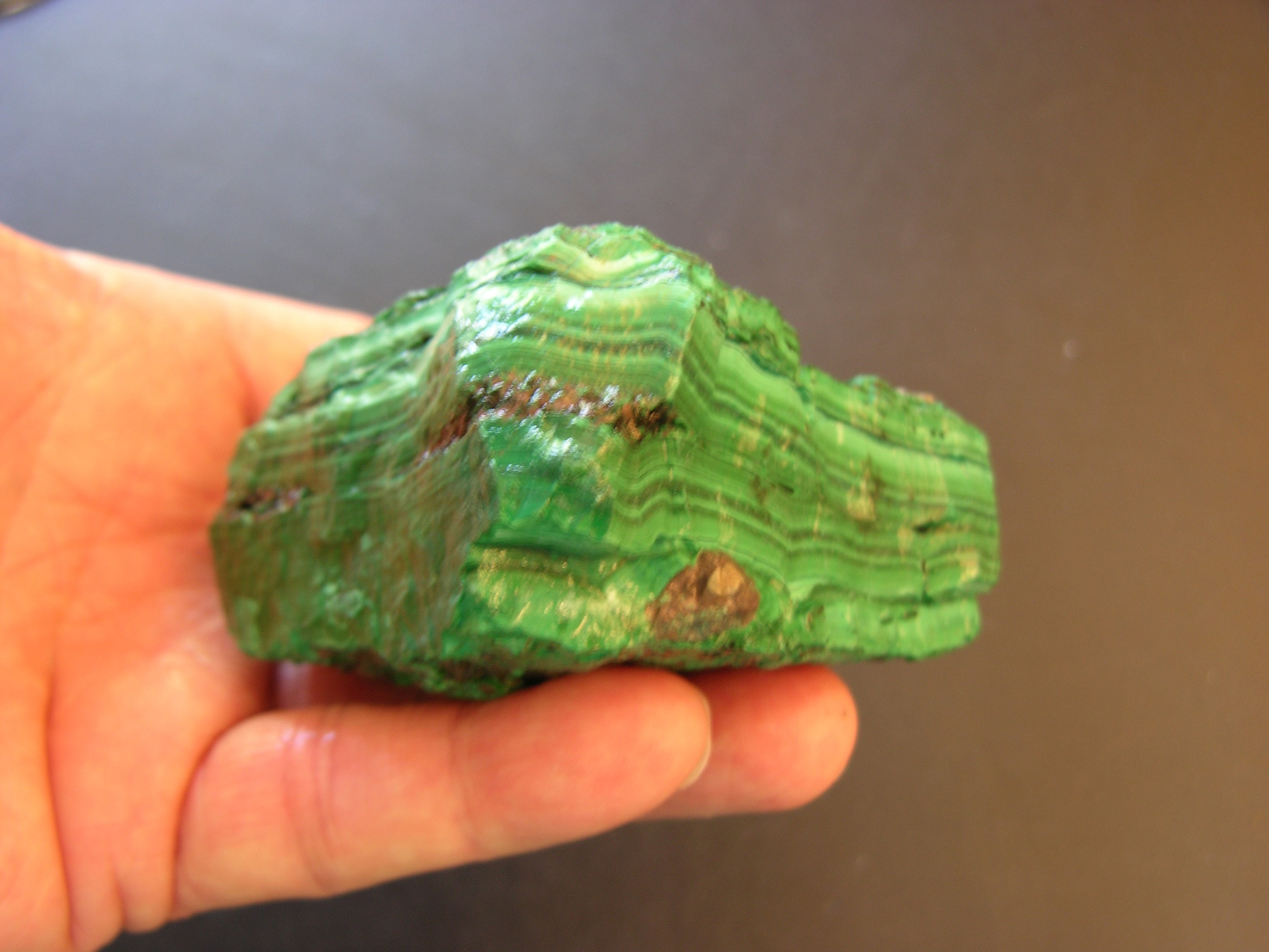 Malachite Rough Big Piece Gem Grade 3x3x1 Inch 1 1/2 Pound Ma1 - Etsy UK