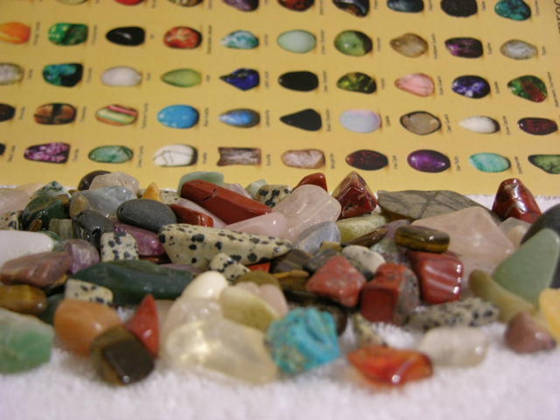 Rock & Mineral Educational Find Sort Identify Kit W/color - Etsy