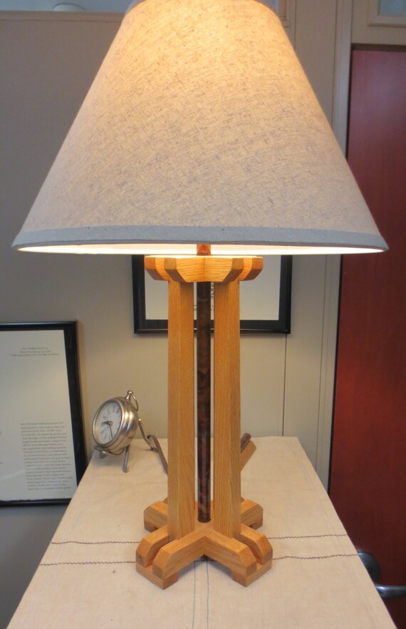 Straight Tapered Arden Lamp - Etsy