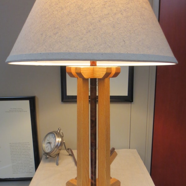 Mission Style Lamp Base - Etsy