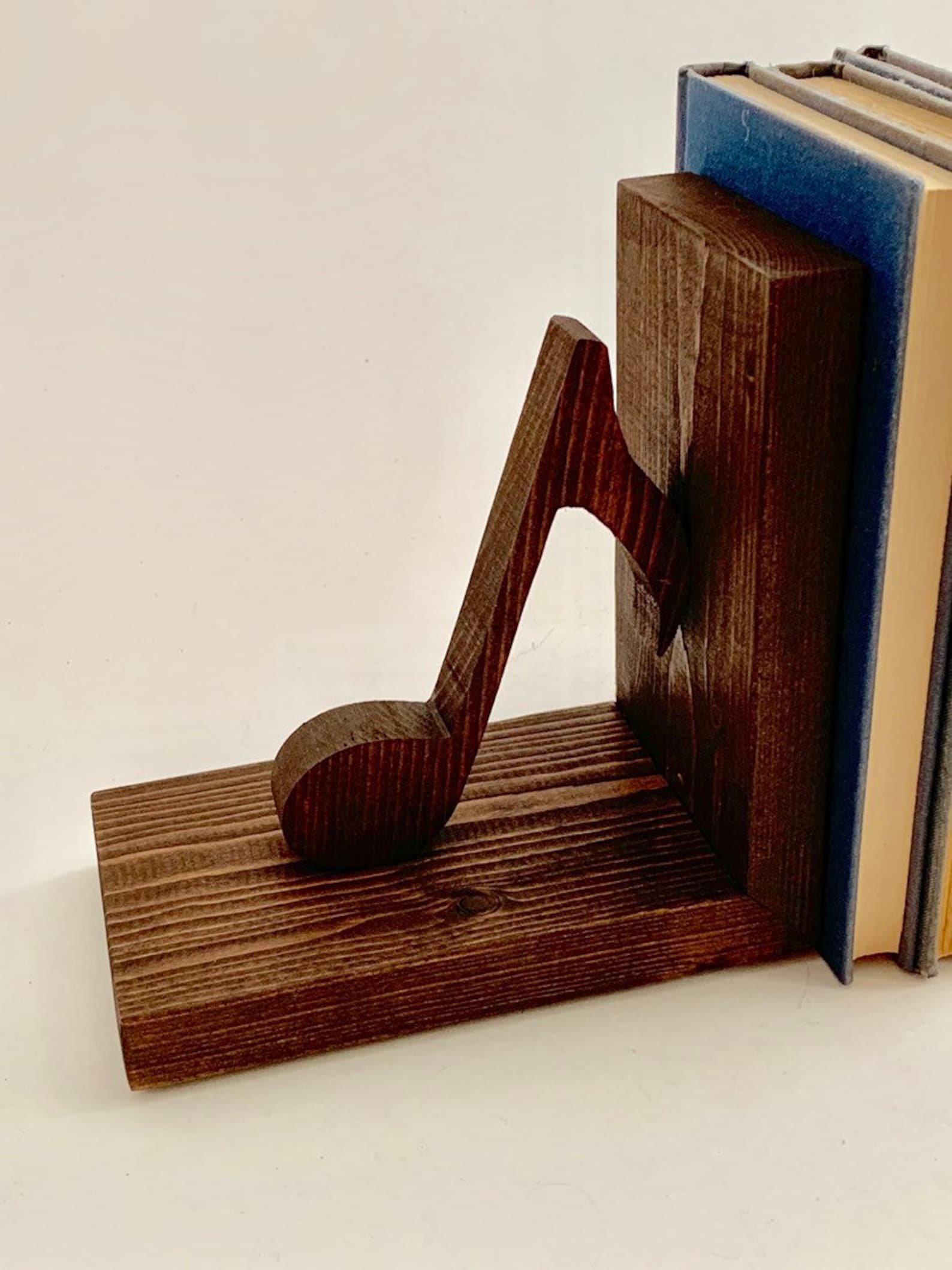 Music Note Bookends Gift for Musicians Piano Teacher Gift - Etsy