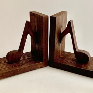 Music Note Bookends Gift for Musicians Piano Teacher Gift Music Gift ...