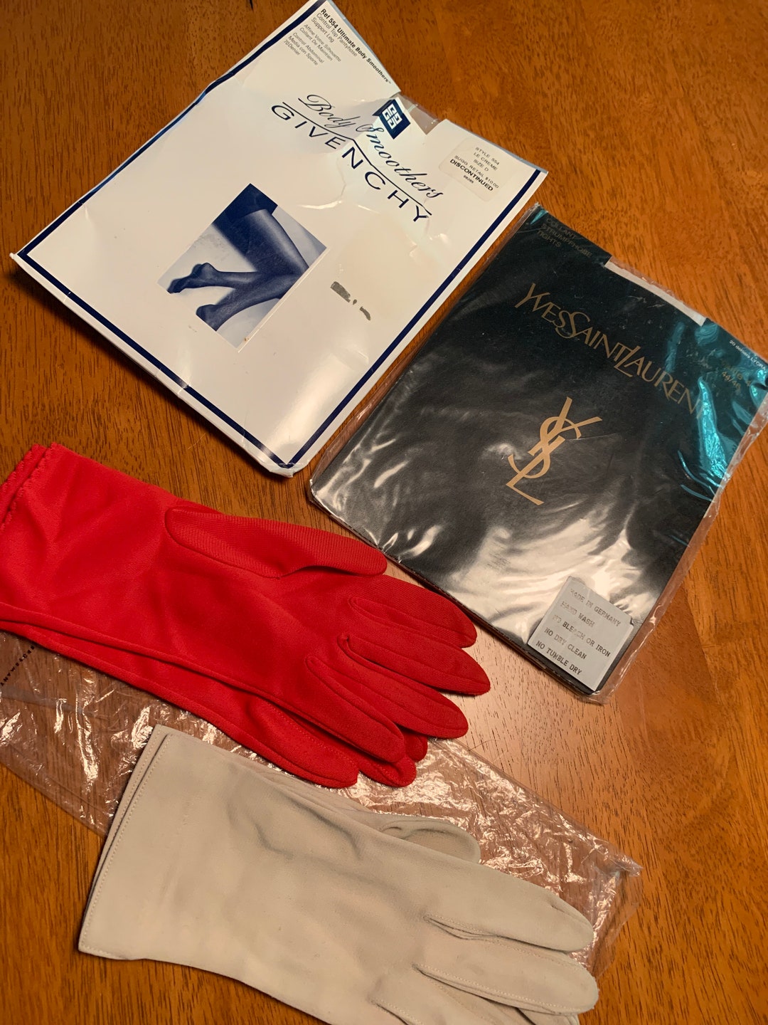 Givenchy, YSL, Pantyhose and Tights, Vintage Two Pairs of Vintage ...