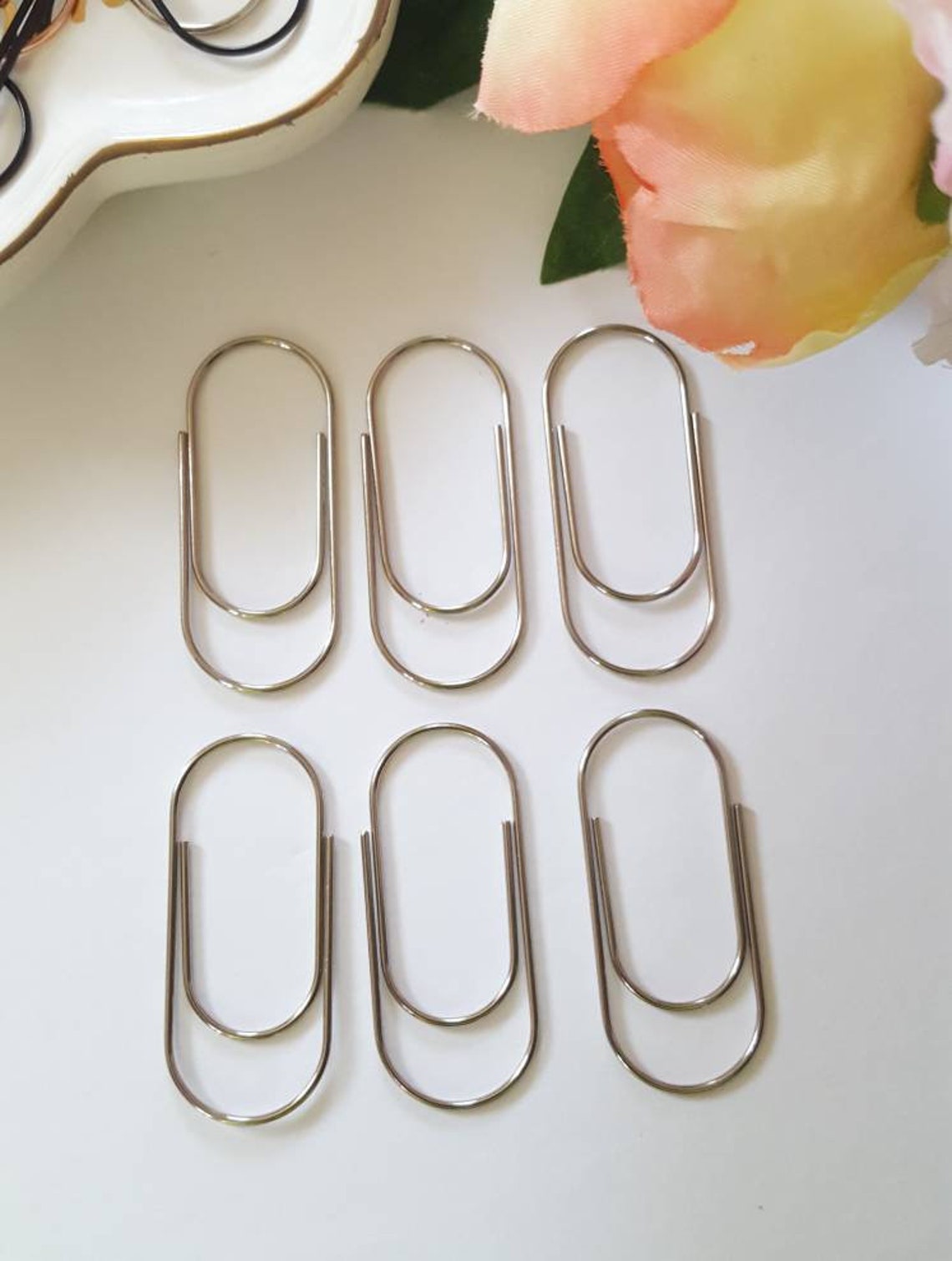 Silver Wide Paper Clip - Etsy
