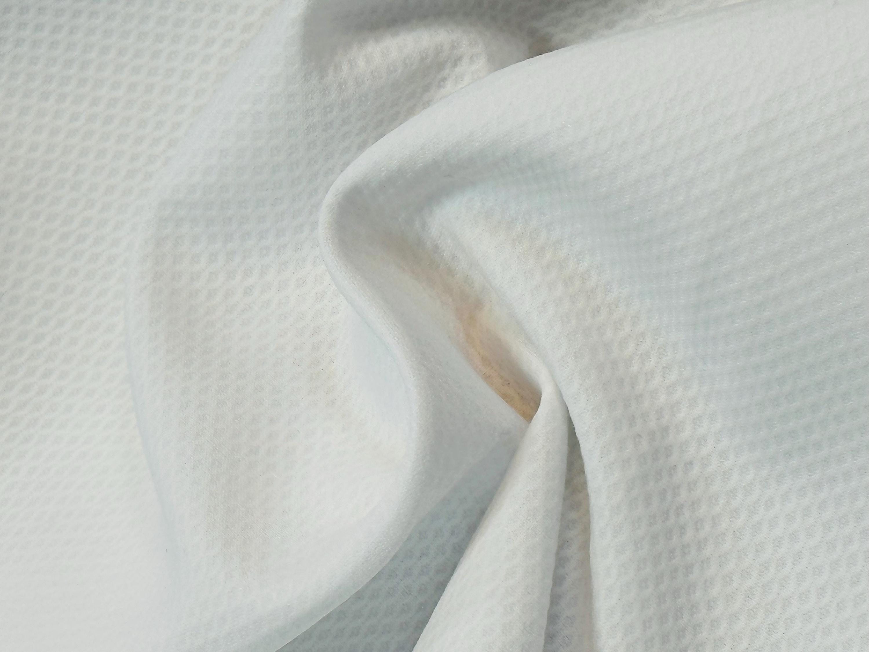 White Birdseye Pique Fabric by Fabric Finders - Etsy