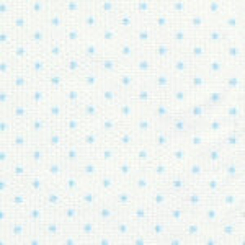 Tiny Blue Dots on White Pique Fabric by Fabric Finders - Etsy