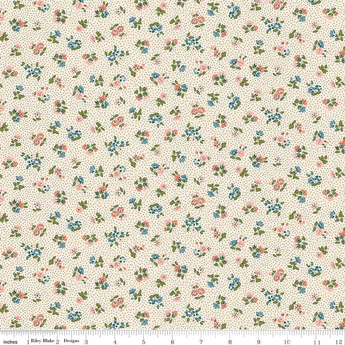 Liberty Floral Nostalgia Flora Beatrice B by Riley Blake - Etsy