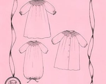 Preemie Daygowns and Bonnets Pattern by Ginger Snaps Designs - Etsy
