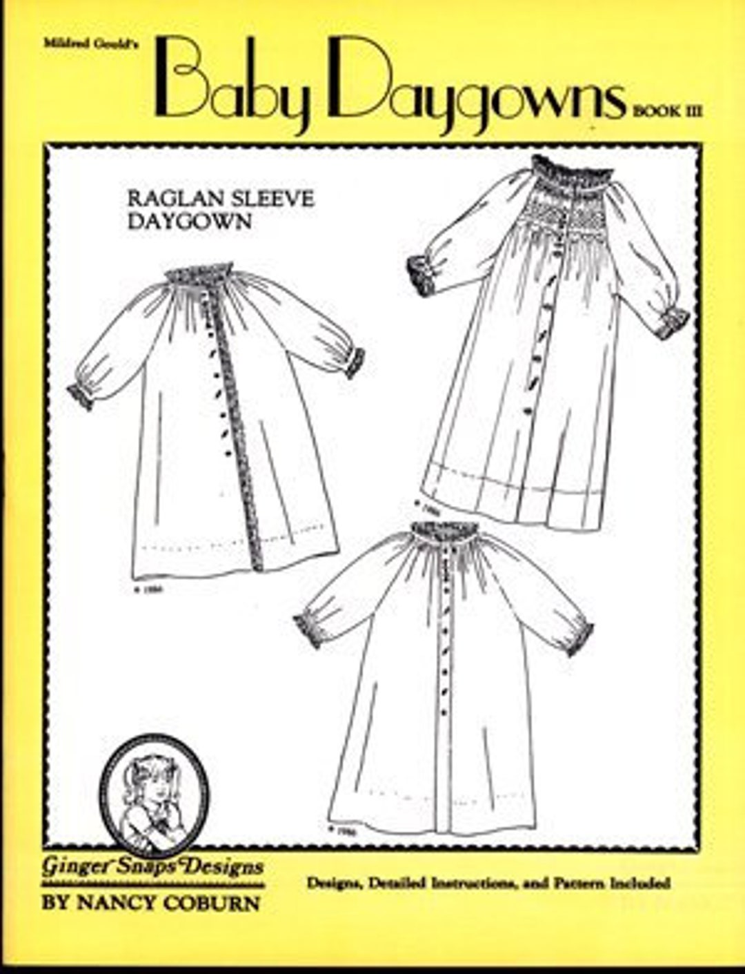 Baby Daygowns Book III Patterns by Ginger Snaps Designs - Etsy