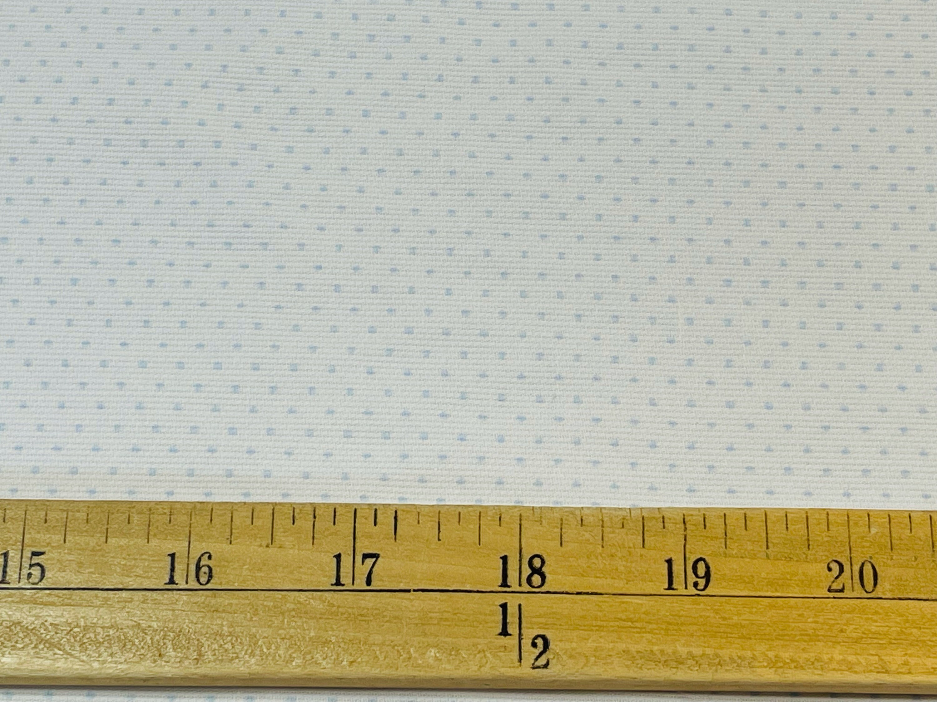 Tiny Blue Dots on White Pique Fabric by Fabric Finders - Etsy